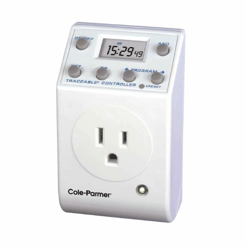 Cole-Parmer AO-08645-15 Digital Programmable Plug-in Timer Controller; 115 VAC : Amazon.in: Home ...