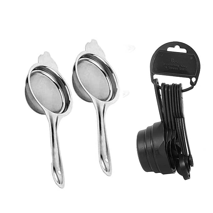 Buy COOK UP Super Pack of Stainless Steel Tea Strainer Chai Channi ...