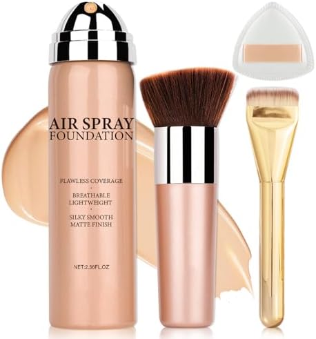 Amazon.com : AIUEO Airbrush Foundation Makeup Spray for Mature Skin ...