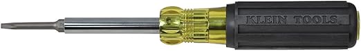 Klein Tools 32560 Standard Extended-Reach Multi-Bit Screwdriver/Nut ...
