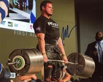 MARTINS LICIS SIGNED 8x10 PHOTO WORLD'S STRONGEST MAN STRONGMAN BECKETT ...