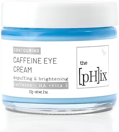 Amazon.com: THE PHIX Caffeine Eye Cream with Hyaluronic Acid, Vitamin E ...