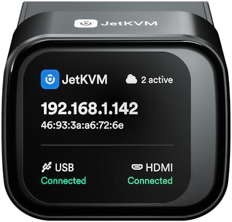 JetKVM IP KVM PC Remote Control, Jet KVM Over IP Internet Open-Source ...