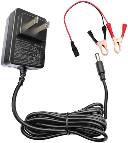 Amazon.com: 12V 1000mA Kids Ride on Charger 12 Volt Battery Charger for ...