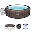 Amazon.com : Bestway SaluSpa Bali Smart AirJet Inflatable Hot Tub Round Portable 4 to 6 Person ...