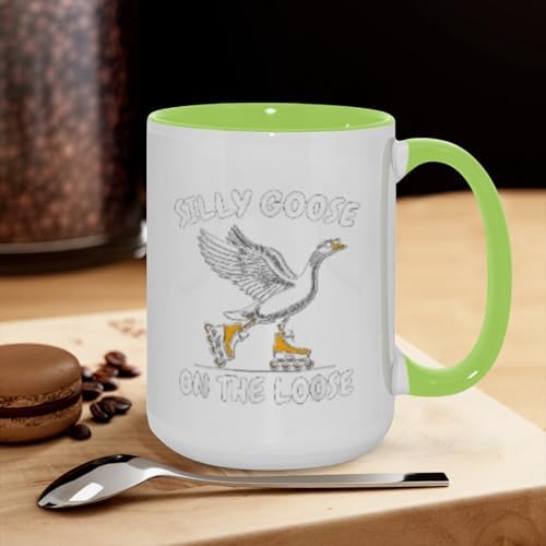 New Year Same Silly Goose 2026 Funny 15Oz Ceramic Double Color Mug