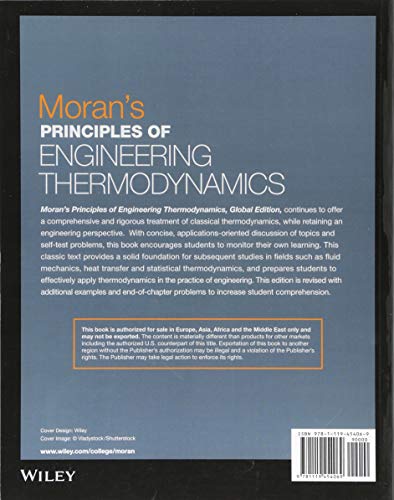 Snapklik.com : Morans Principle Of Engineering Thermody