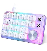Amazon.com: Koolertron One Handed Mechanical Gaming Keyboard, 48 Keys ...