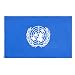 Amazon.com : United Nations (UN) Flag Banner Polyester NEW World USA ...