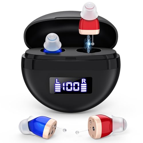 Amazon.com: F&Kcoptee Hearing Aids for Seniors, Rechargeable Hearing ...