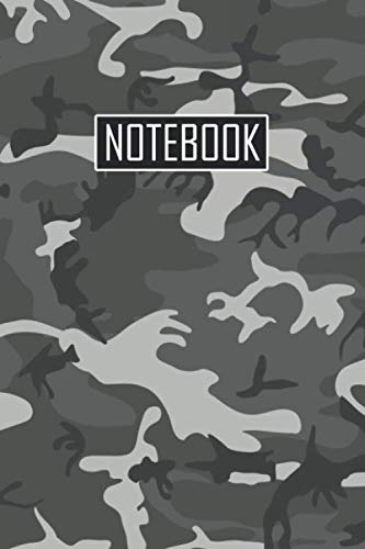 Notebook: Blanko Camouflage Composition Notebook (6x9 inches) Camo ...