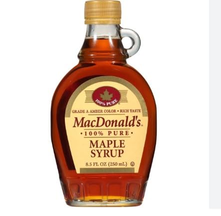 MacDonald's 100% Pure Maple Syrup, 250 ml : Amazon.in: Grocery ...