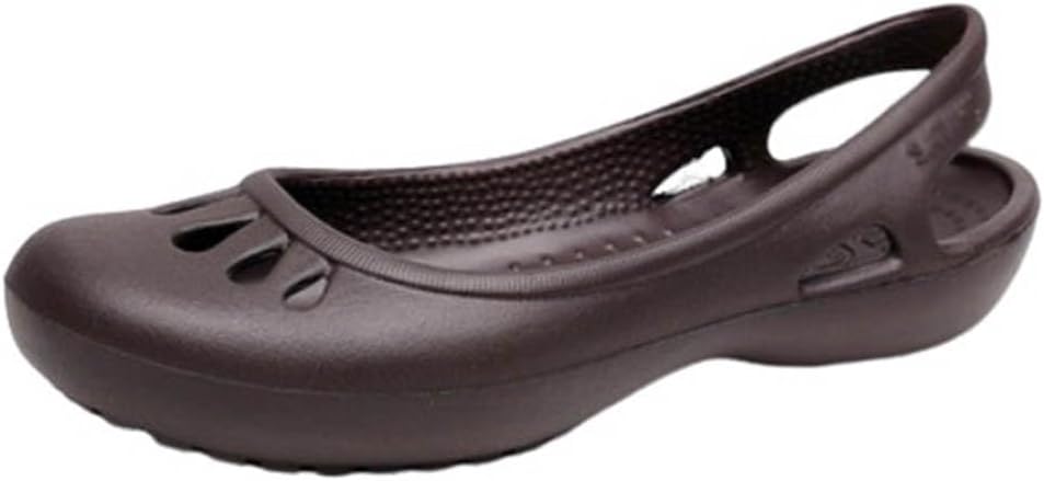 Amazon | [naokao] サンダル レディース カディ スリングバック ウィメン 事務 社内 日常 通気 夏秋 厚底クロッグサンダル ...