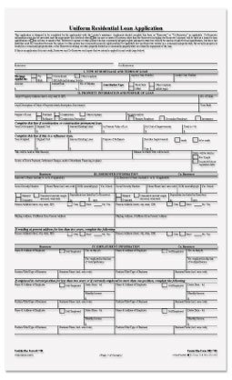URLA Form 1003 with Appraisal Report Disclosure: unknown author: Amazon ...