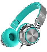 Amazon.com: ELECDER i36 Kids Headphones Children Girls Boys Teens ...