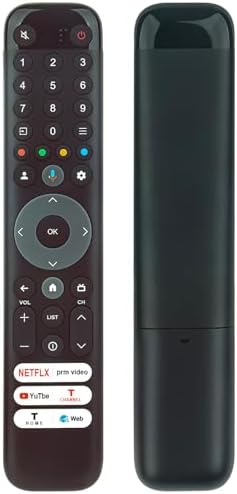 VINABTY Replacement Voice Remote Control Applicable For TCL LCD QLED ...
