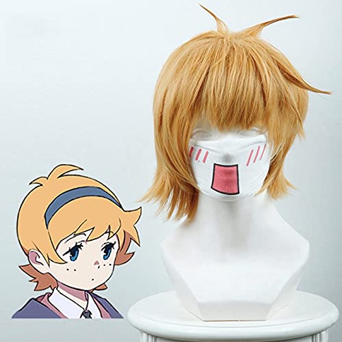 Amazon.com: Wig for Anime Little Witch Academia Cosplay Wigs Lotte ...