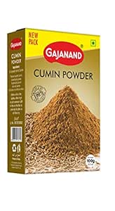 GAJANAND Cumin/Zeera Powder | Pure and natural Jira/Jeera Powder | for ...