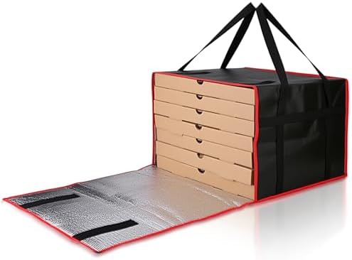 Amazon.com: Bodaon Pizza Bags for Delivery, 20" x 20" x 14" Pizza ...