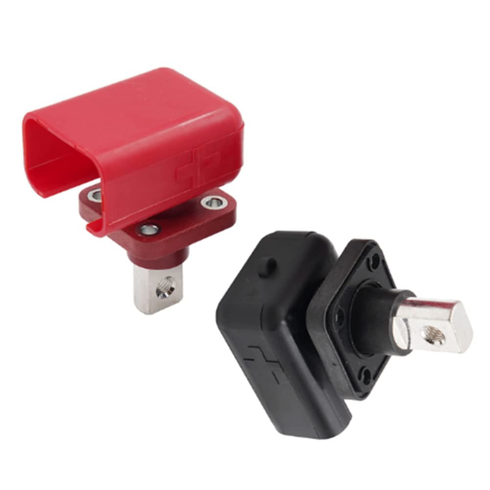 Wisboey 1Pc 120A Red and Black Through-Wall Terminal Energy Storage ...