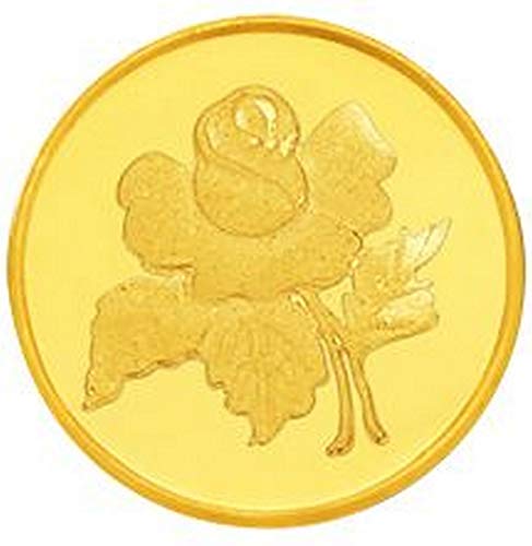 KaratCraft 22k (916) 1 gm Yellow Gold Coin : Amazon.in: Jewellery