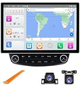Amazon.com: JMANCE 4+64GB 13 inch Double Din Touch Screen Android Car ...