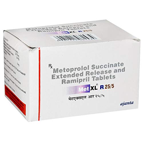 MET XL R 25/5MG - Strip of 15 Tablets : Amazon.in: Health & Personal Care