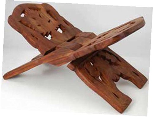 Buy Krishnagallery Wooden Pooja Book Stand,Bhagwat Geeta, Ramayan ...