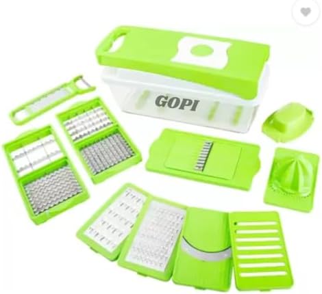 Buy Tekcool 9 in 1 Multipurpose Chopper, Fruits & Vegetable Cutters ...