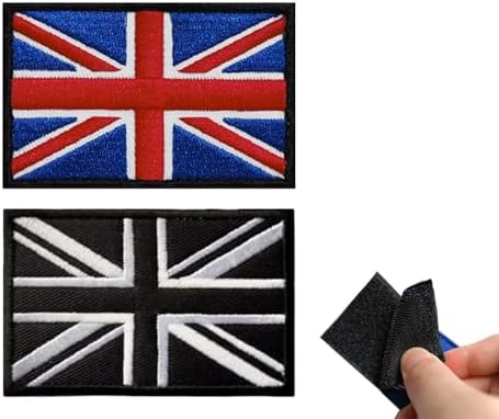 United Kingdom Flag Patch,Personalized Embroidery tag,Embroidered ...