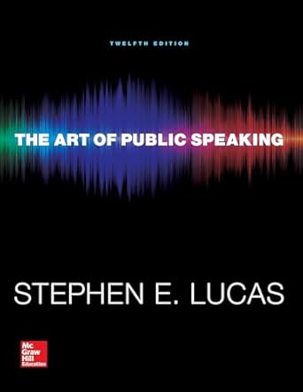 The Art of Public Speaking with Connect Access Card: Lucas, Stephen E ...