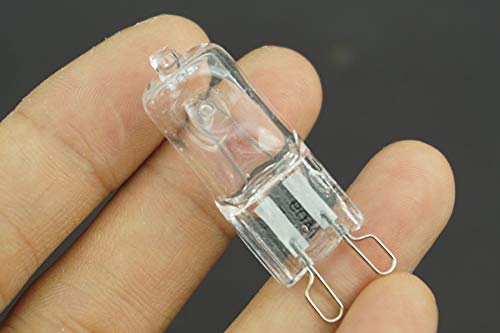 Lamp Bases 5 PCS/Lot G 9 Pin Halogen 220 v Volt | 25 W | watt Light ...