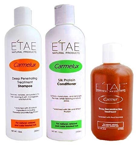 Amazon.com : E'tae Shampoo, Conditioner, & Treatment Combo Value Pack ...