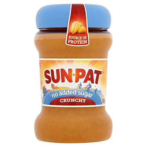 Amazon.com: Sun-Pat Crunchy No Added Sugar Peanut Butter - 340g