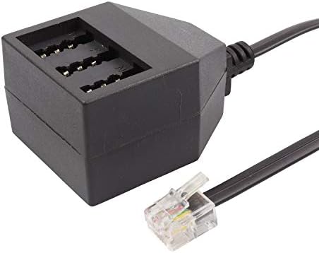 Hama Telefonadapter schwarz: Amazon.de: Elektronik & Foto