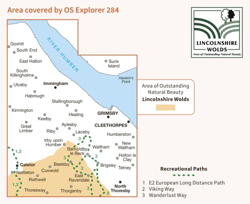 Grimsby, Cleethorpes & Immingham Map | Caistor & North Thoresby ...
