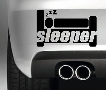Amazon.com: Sleeper Vinyl Decal (External Fitting) : Automotive
