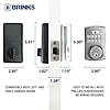 BRINKS Security Door Locks, High-Security Keyless Entry, Smart ...