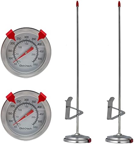 Amazon.com: Meat Candy Deep Fry Thermometer - 2" Dial Thermometers 12 ...