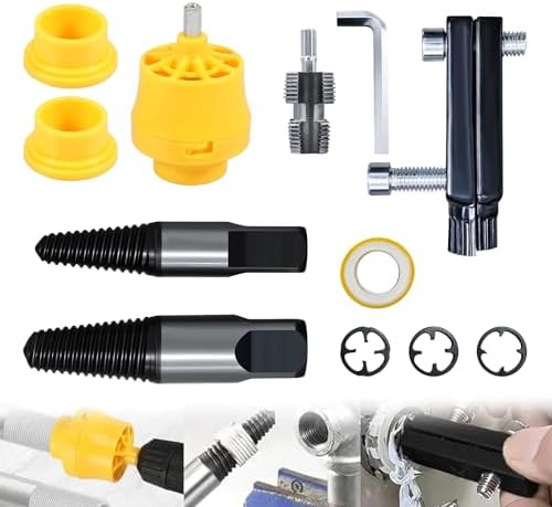 Pvc Pipe Threader, Screw Extractor Set, Broken Pipe Extractor Tool Set ...