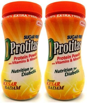 Buy Intas D PROTITAS | Diabetic Protein Supplement | Kesar Badam ...