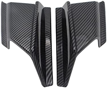 Amazon.com: Motorcycle Winglet, Universal ABS Aerodynamic Spoiler Wing ...