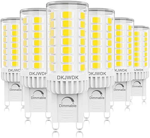 YUIIP LED G9 Light Bulbs 4W (40W Halogen Equivalent) 400LM Daylight ...