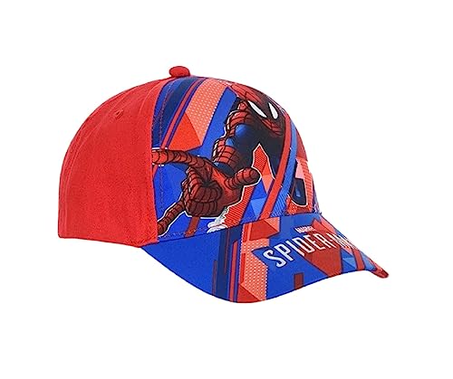 Marvel Character Spiderman Cap Baseball Spider Man Summer Hat Red/Blue ...
