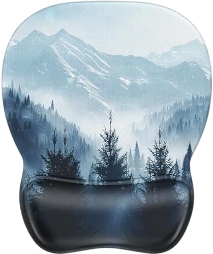 Amazon.com: MROCO Ergonomic Mouse Pad with Gel Wrist Rest, Smooth Wrist ...