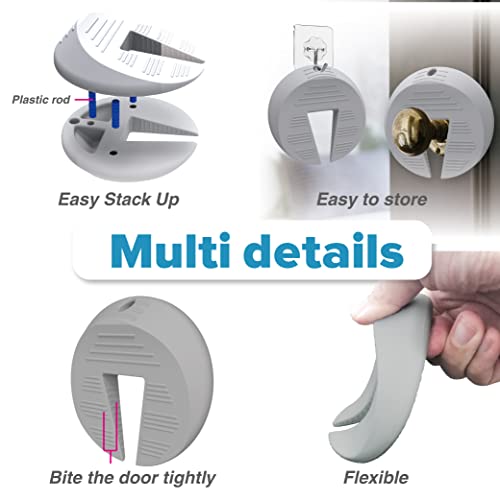 Snapklik.com : Door Stoppers And Door Pinch Guard 2 Function In 1 ...