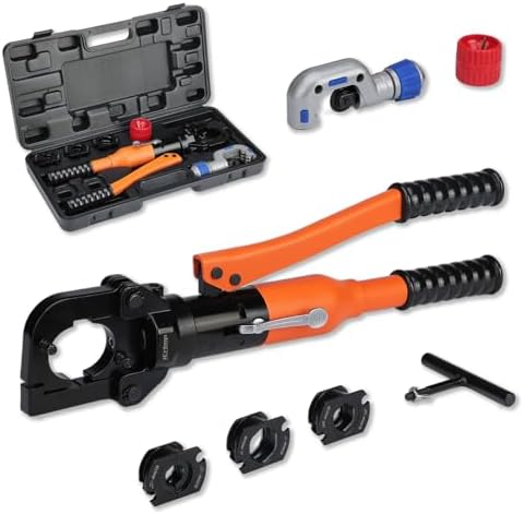 iCrimp Hydraulic Copper Crimping Tool, Propress Tool Kit with 1/2",3/4 ...