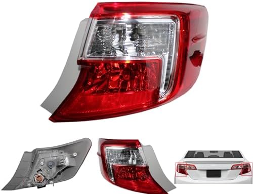 Amazon.com: LEVANLIGHT Passenger Side Outer Rear Tail Brake Light Lamp ...