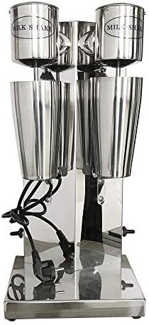 Amazon.com: Double Heads Milkshake Maker Machine Commercial Electric ...
