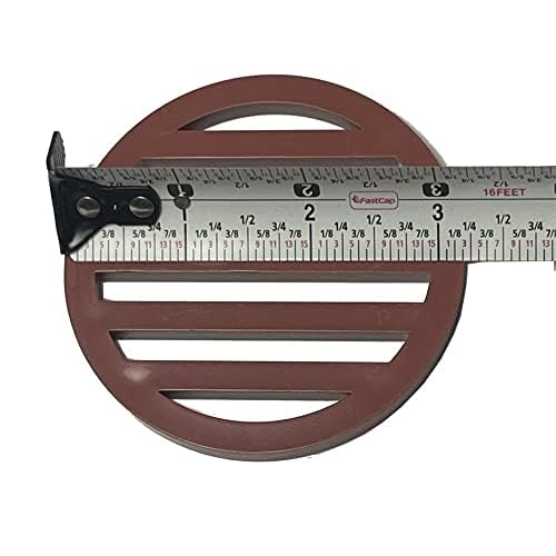 Plastic Drain Cover 3-3/16" Diameter and 1/4" Thickness - Made in USA ...